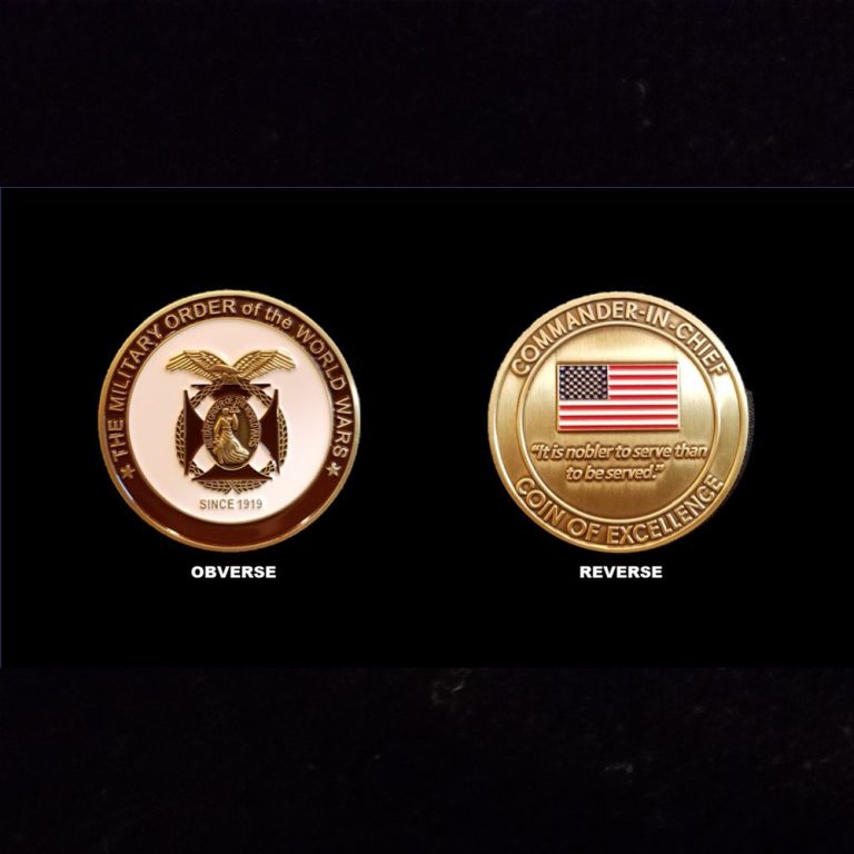 CINC Coin of Excellence - Military Order of the World Wars