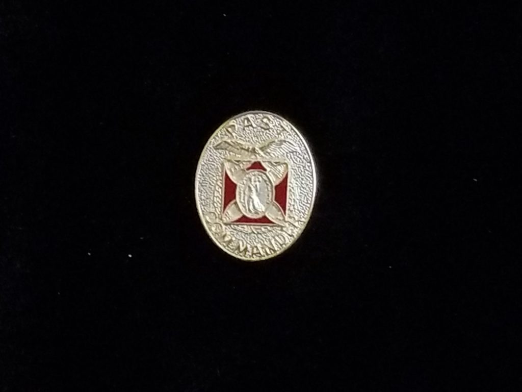 Past Commander Pin, Lapel - Military Order of the World Wars